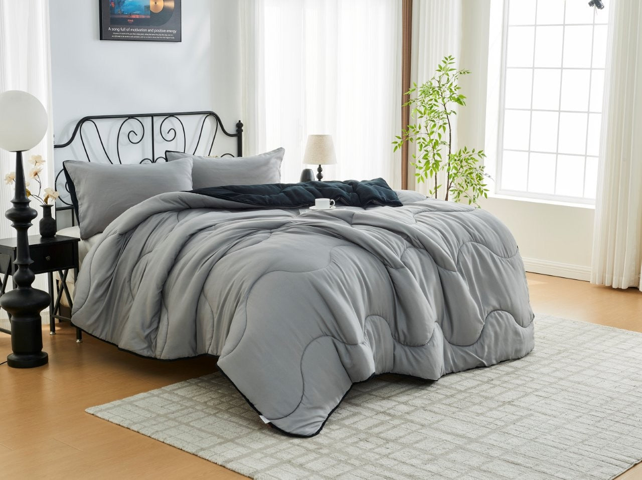 Microfibre Coverless TOG 10.5 Quilt Set – Easy Care Duvet with ...